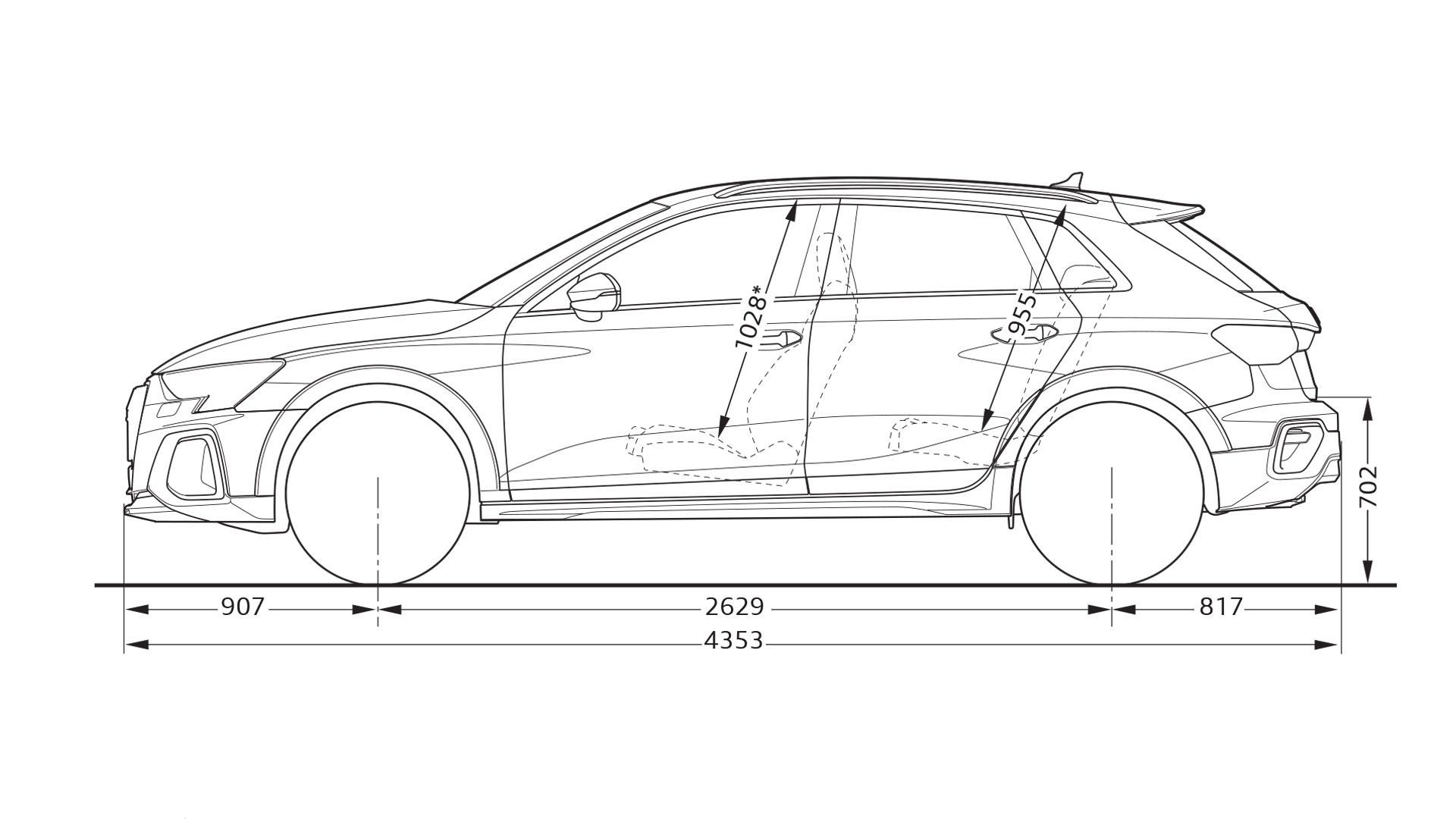 Audi A3 Allstreet Dimenzije Audi Srbija